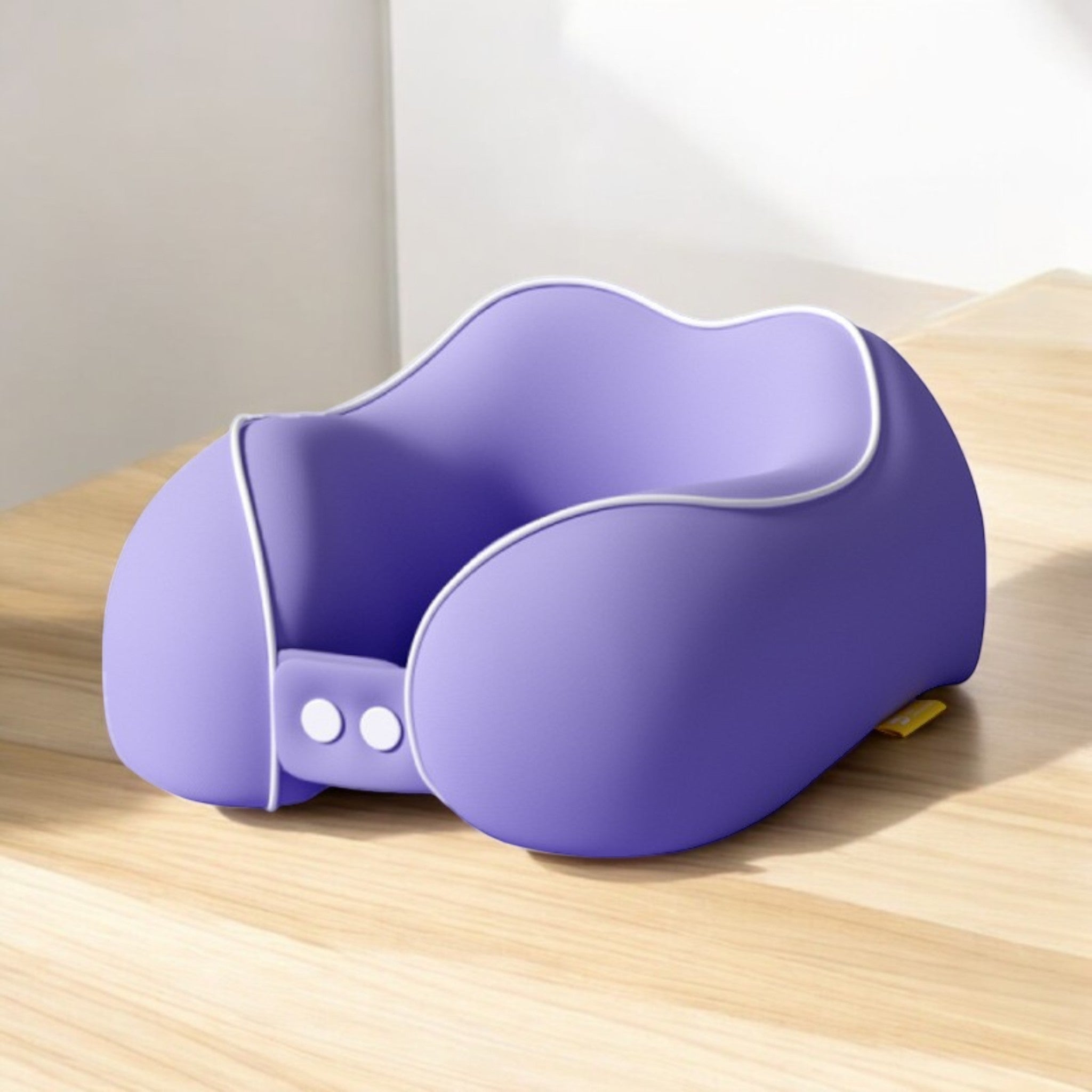 Purple Memory Foam Neck Pillow – Uni Seoul